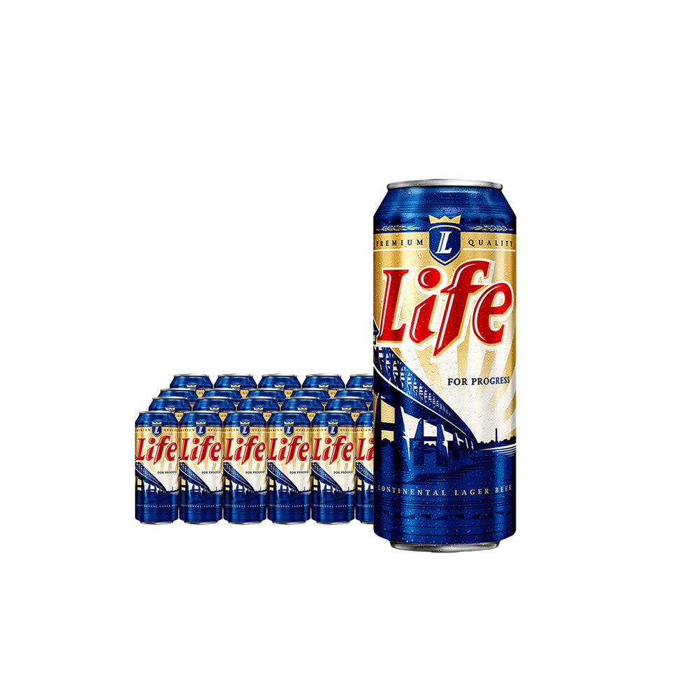Life Lager Beer 50CL - Adiba Wine Drink In Lekki.