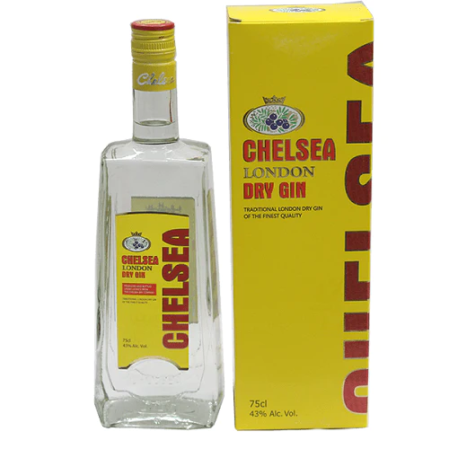 Chelsea Dry Gin 75CL - Adiba Wine Drink In Lekki.